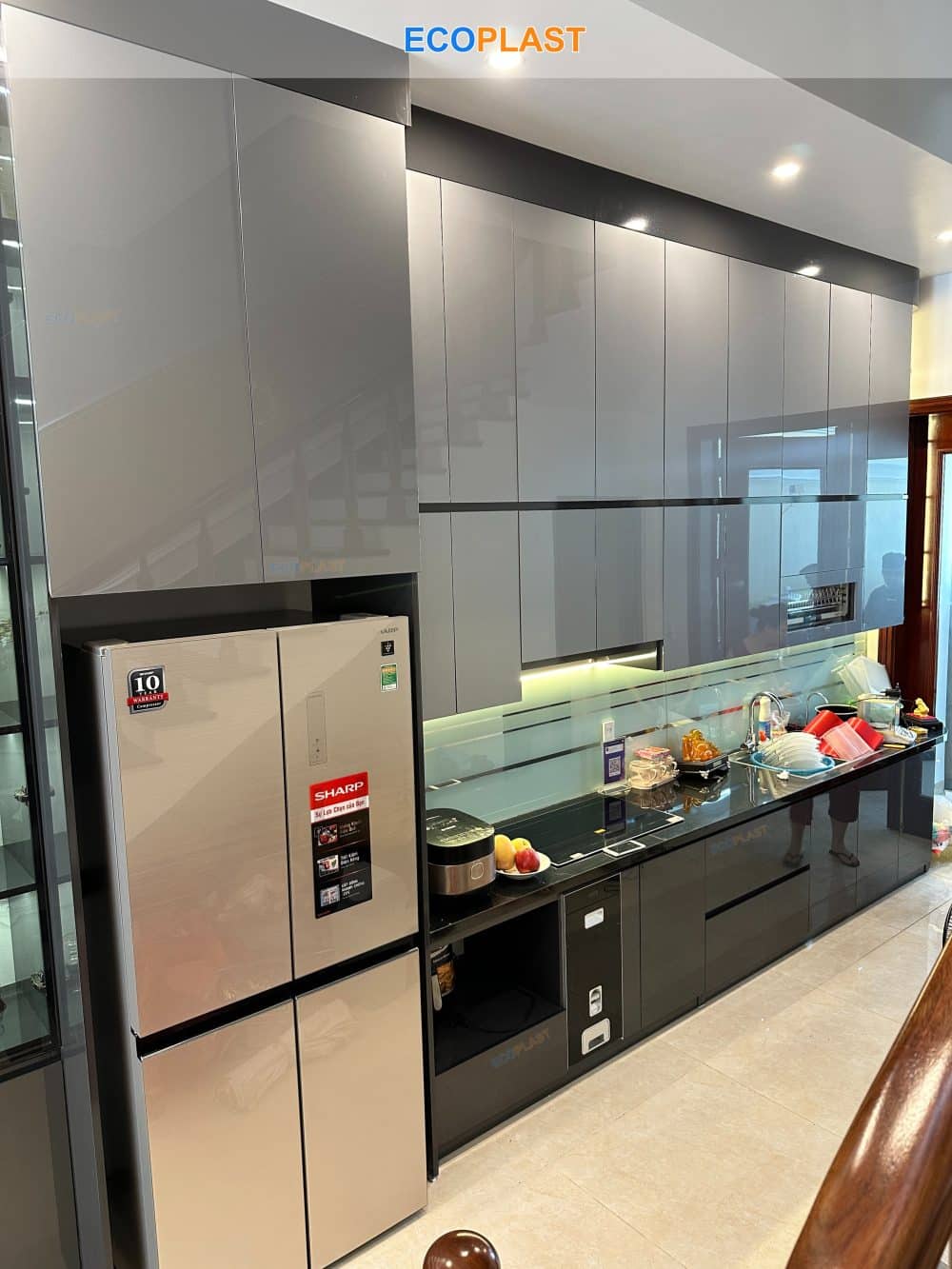 Tủ bếp Ecoplast-TBDV0112 - Nhựa Đại Việt